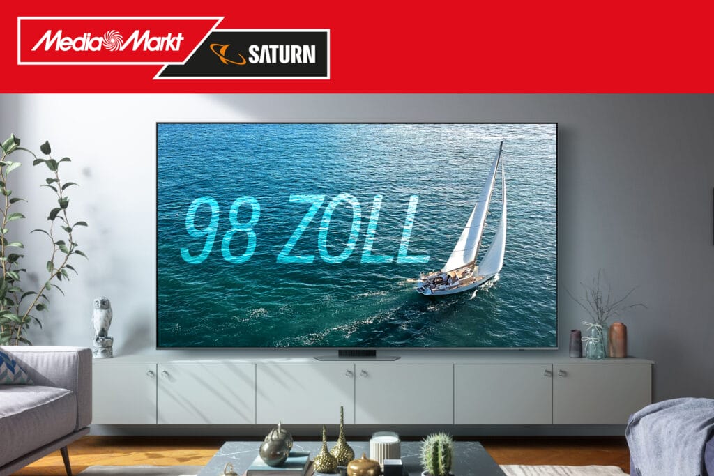 Samsung 98 Zoll XXL-Neo-QLED-TV mit Cashback, Gratislieferung und ...
